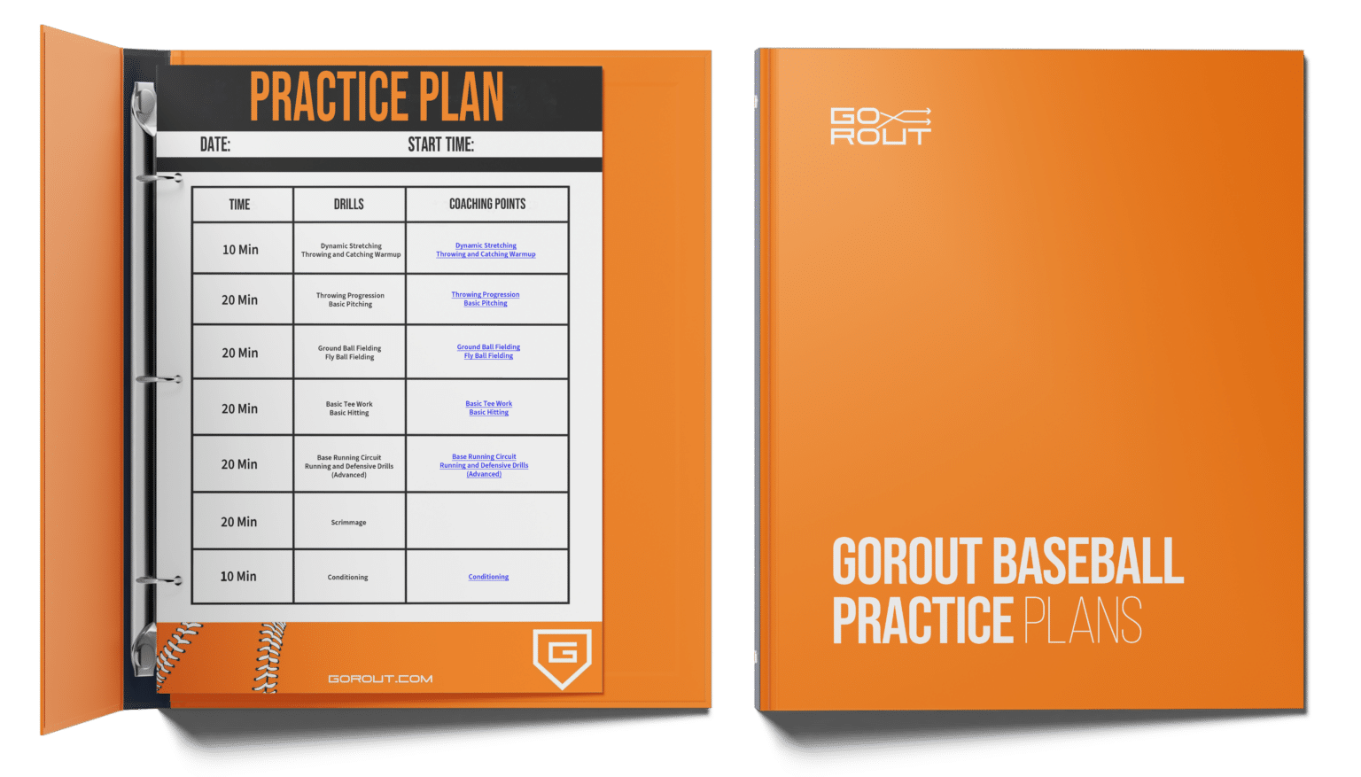 Baseball Practice Plans (FREE) - GoRout
