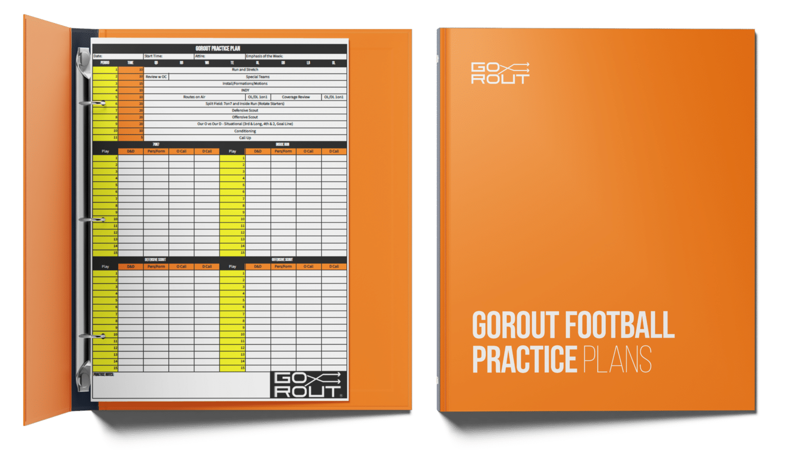Football Practice Plan [FREE TEMPLATE] - GoRout