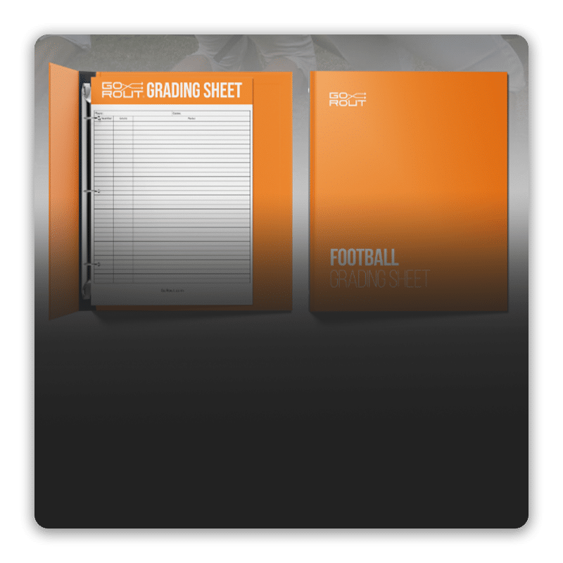 Football Post Game Grading Sheet (FREE) - GoRout