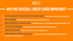 Baseball Lineup Card [FREE PRINTABLE PDF TEMPLATE] - GoRout
